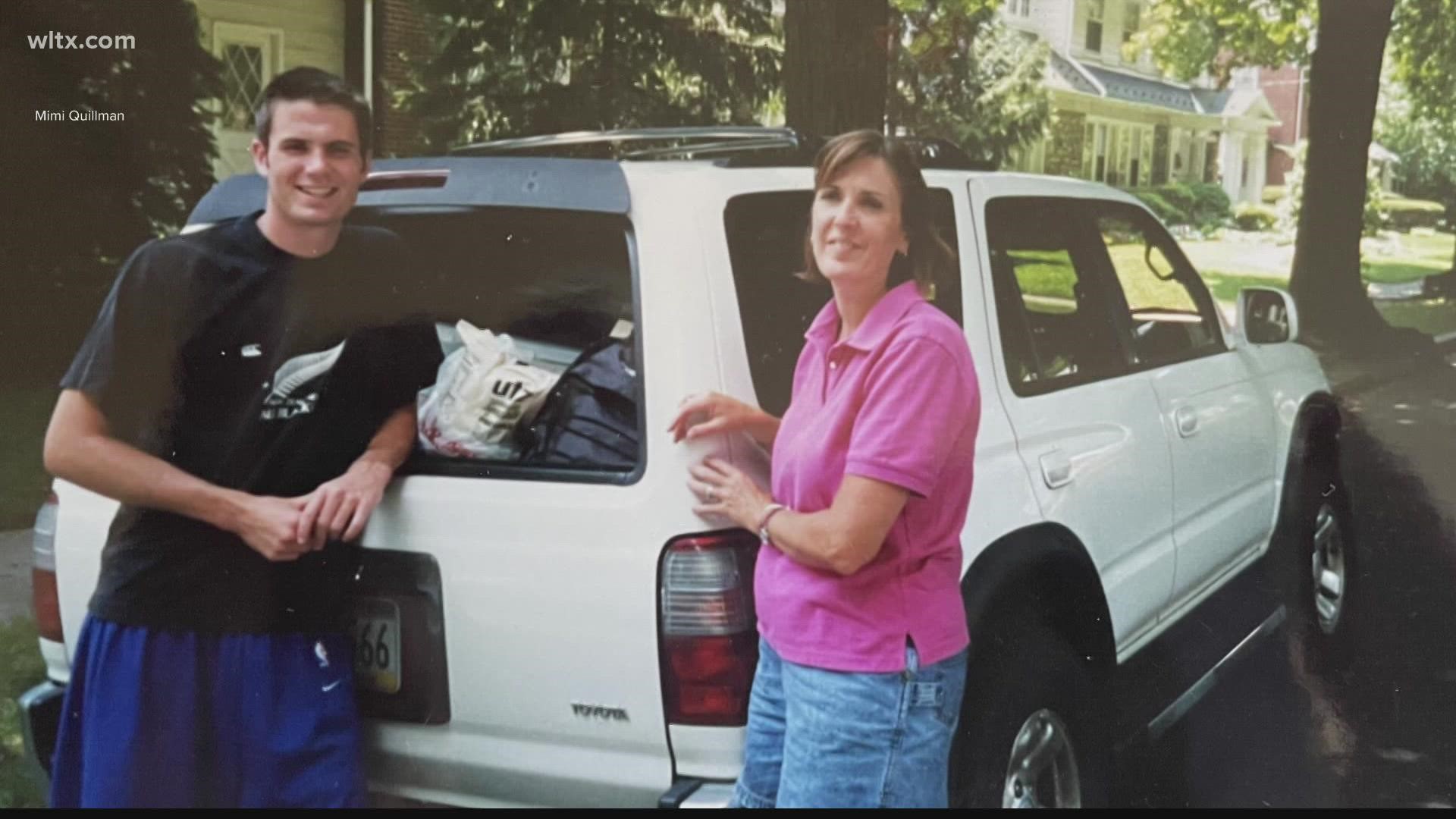 After losing son to overdose, Quillman family helps USC students | wkyc.com