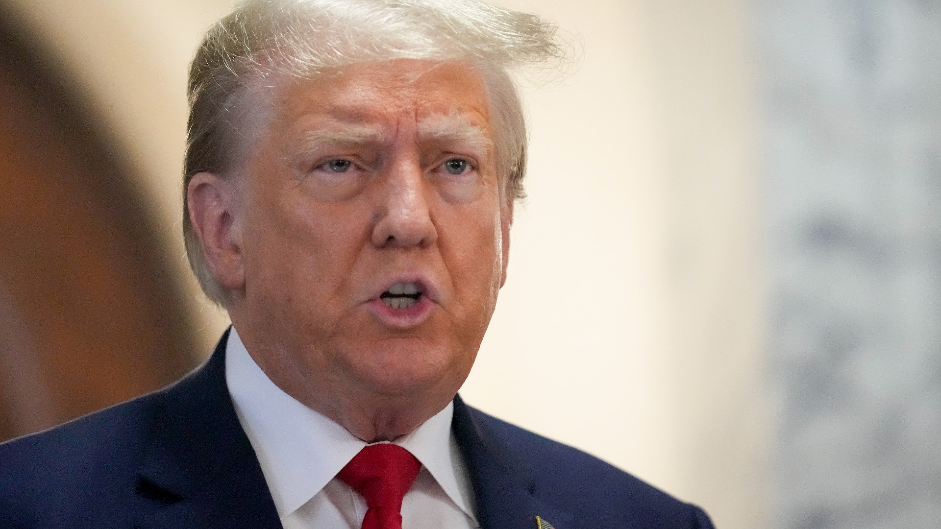 Trump hit with gag order after post about court clerk | wkyc.com