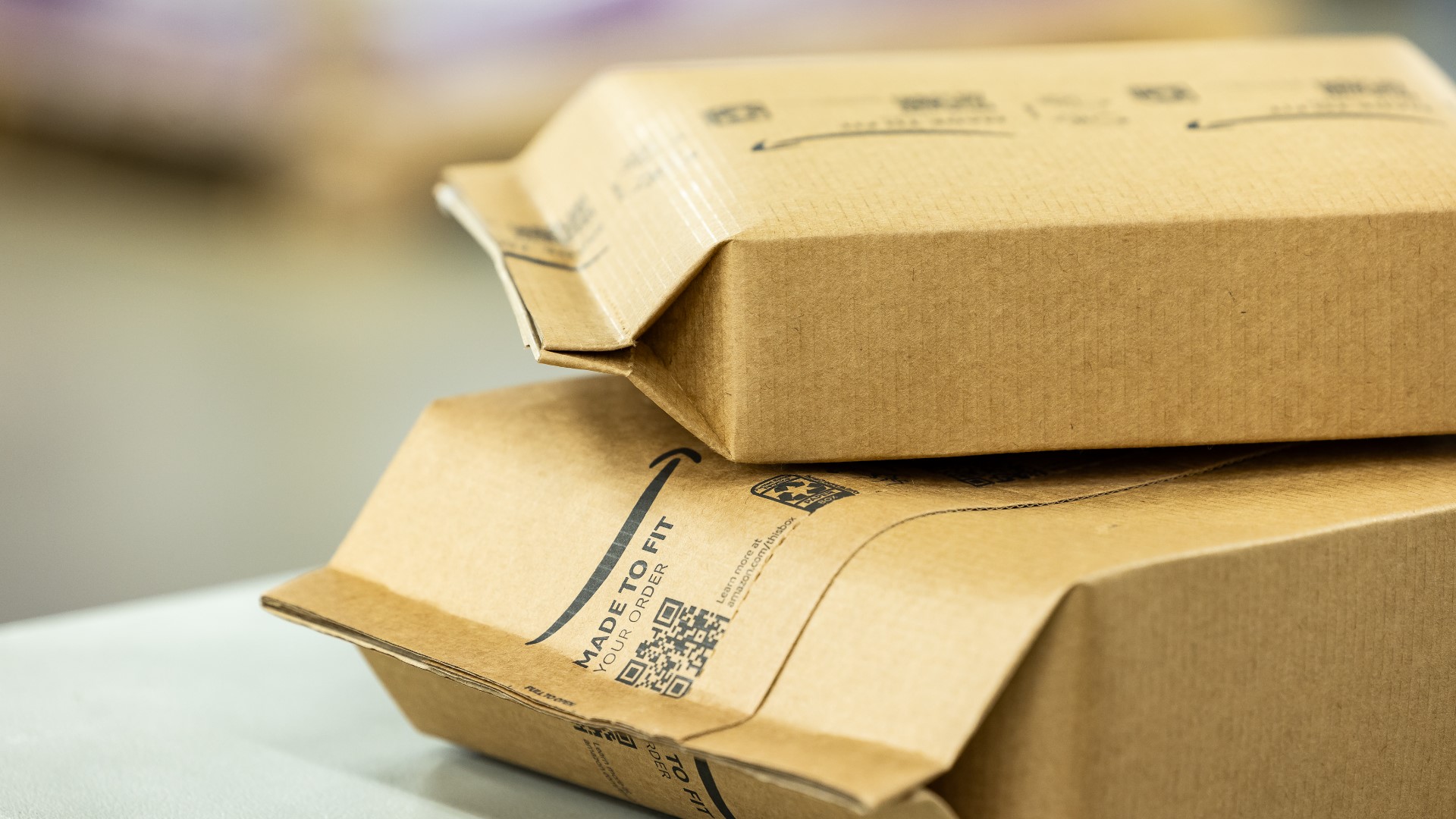 Amazon's Euclid facility goes from plastic to paper packaging | wkyc.com