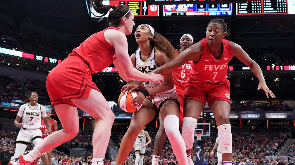 WNBA investigating 'inappropriate fan conduct' toward Angel Reese at ...