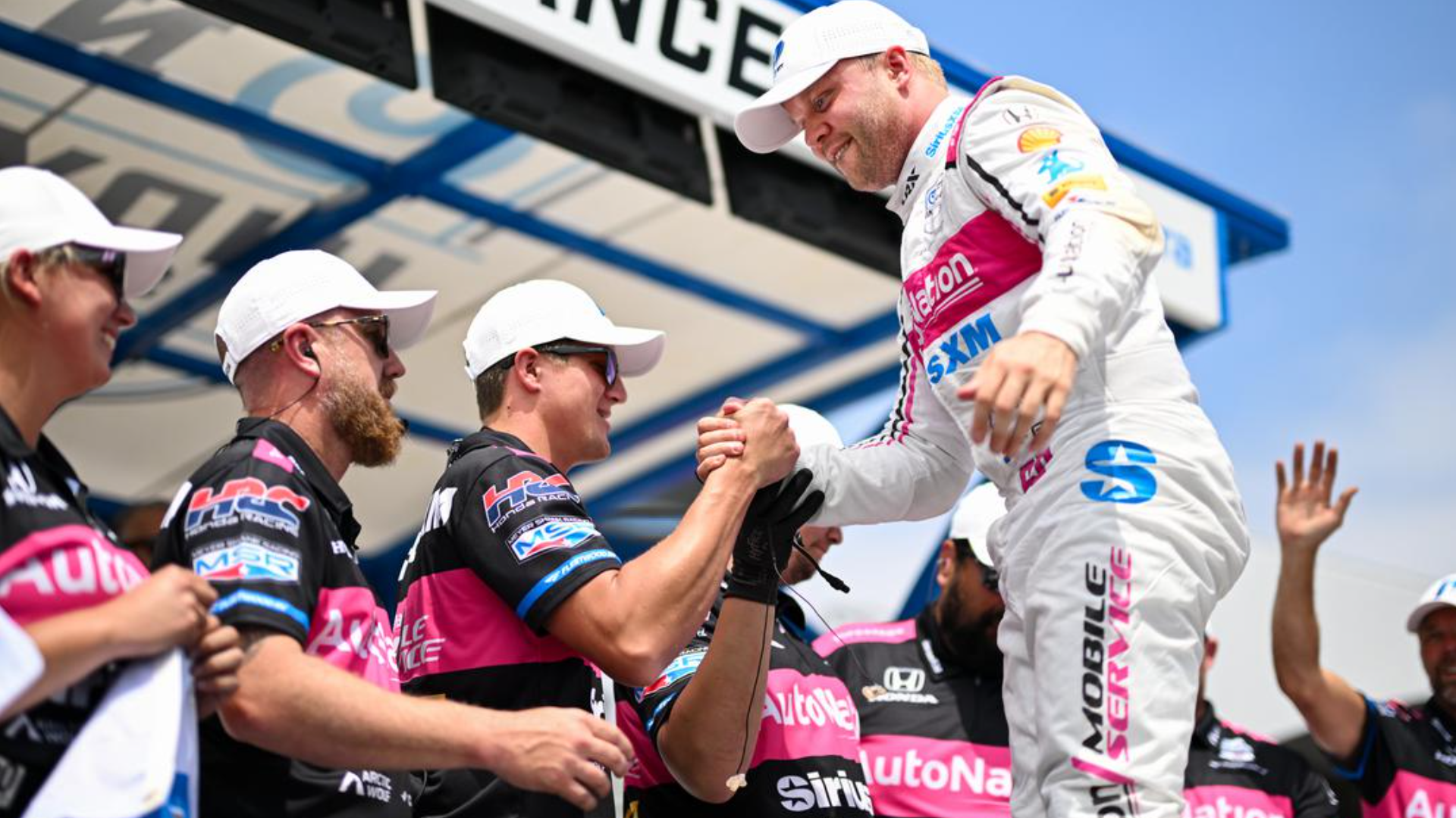 Felix Rosenqvist wins pole for Long Beach Grand Prix | wkyc.com