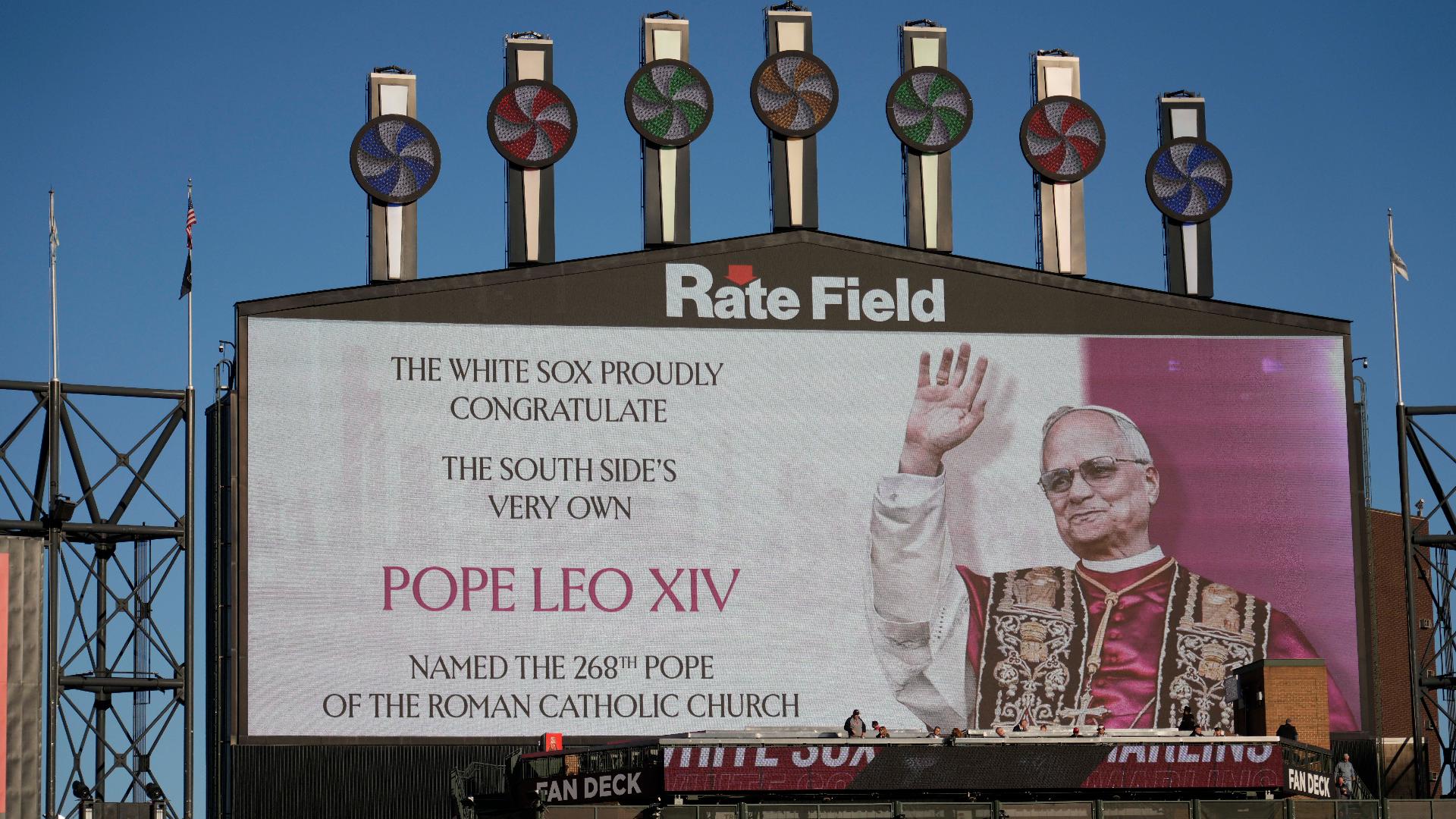 Chicago White Sox embracing longtime fan Pope Leo XIV | wkyc.com