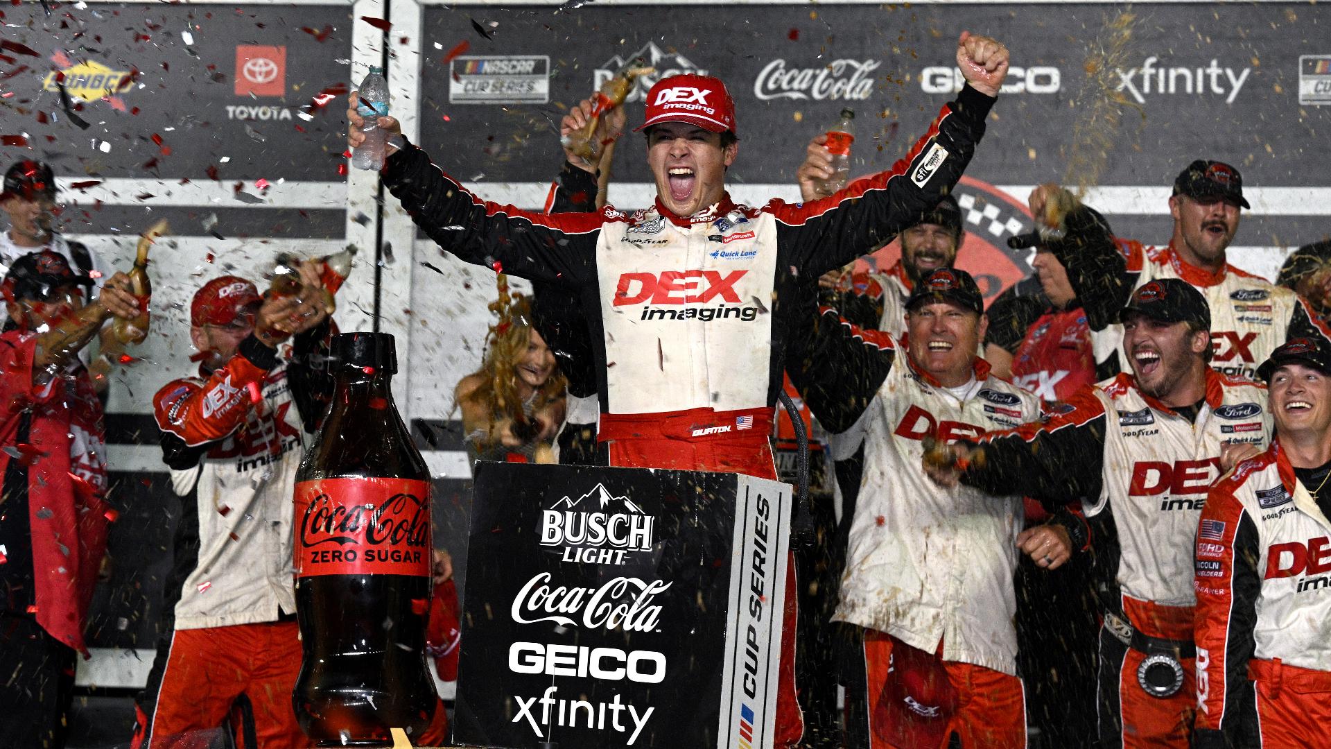 Harrison Burton wins NASCAR Coke Zero Sugar 400 at Daytona | wkyc.com