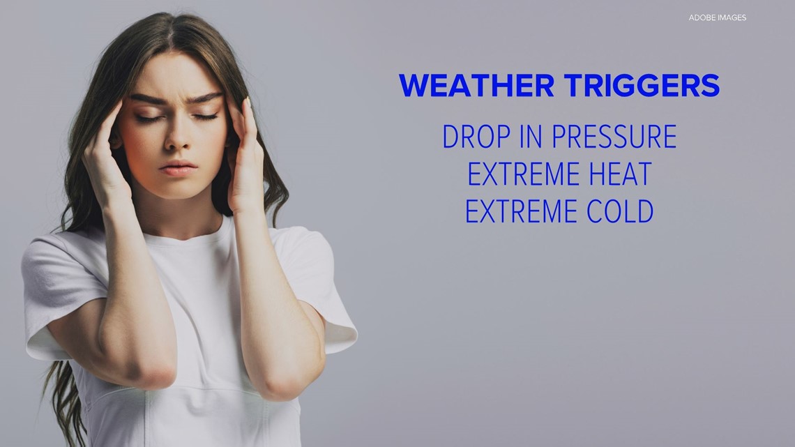 Neurologist: Weather can trigger migraine headaches | wkyc.com