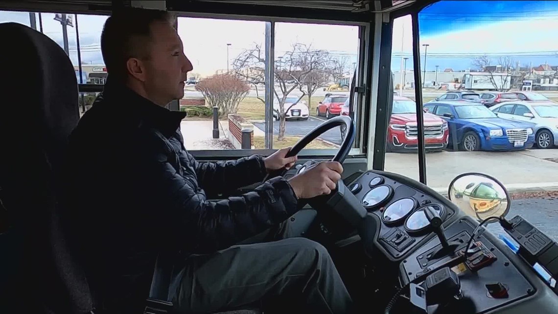 Springfield basketball coach helps amid bus driver shortage | wkyc.com