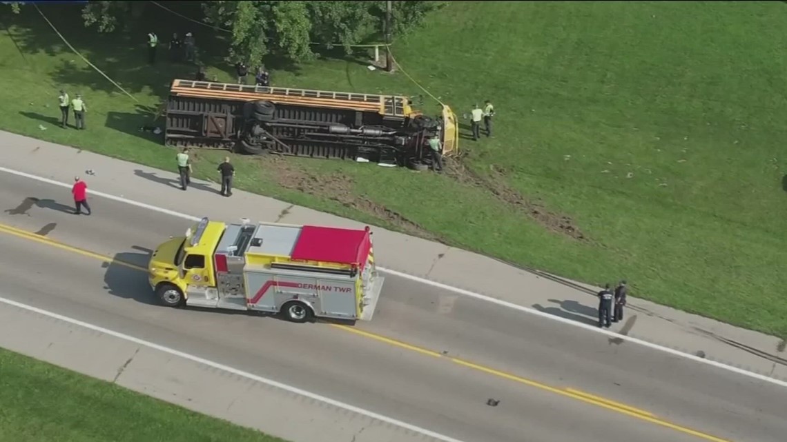 Driver of van in deadly school bus crash in Ohio arrested | wkyc.com