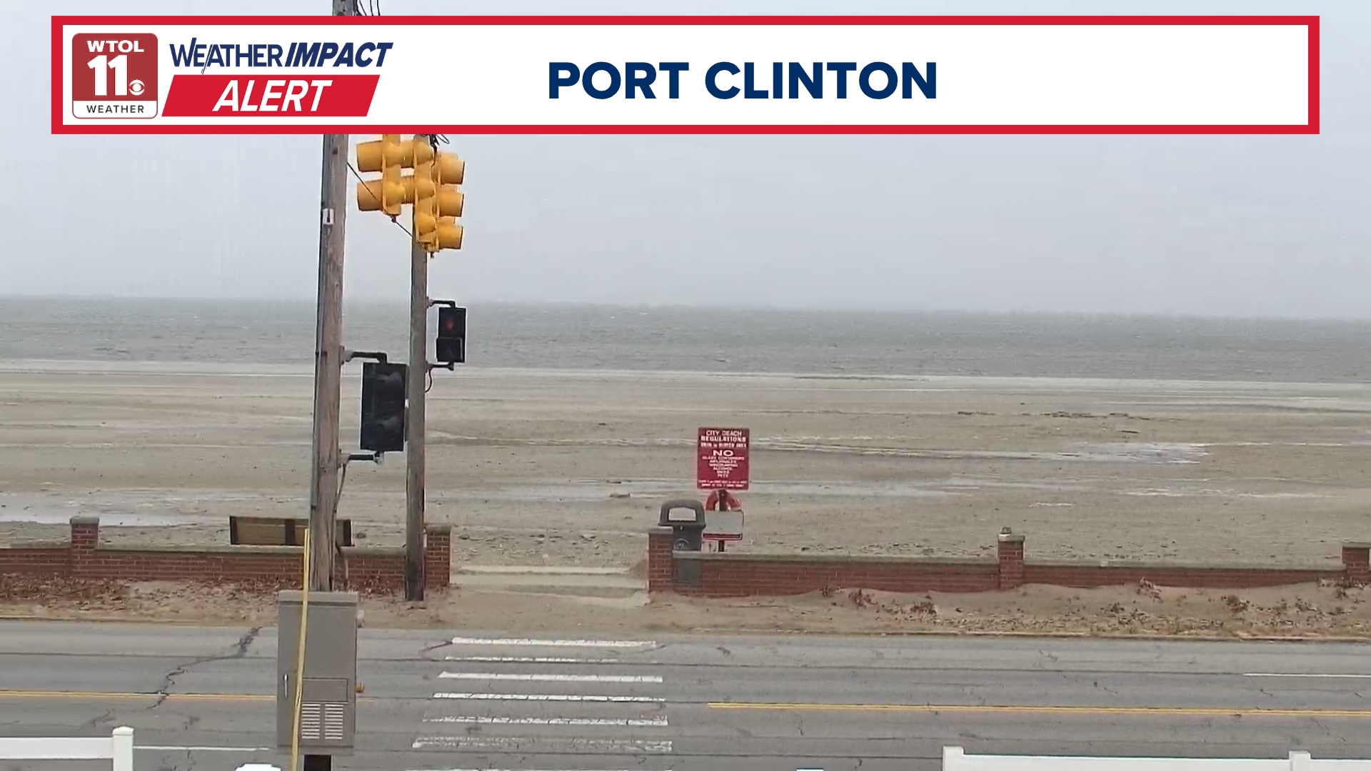 What is a seiche? High wind speeds expose lake bed in northwest Ohio ...