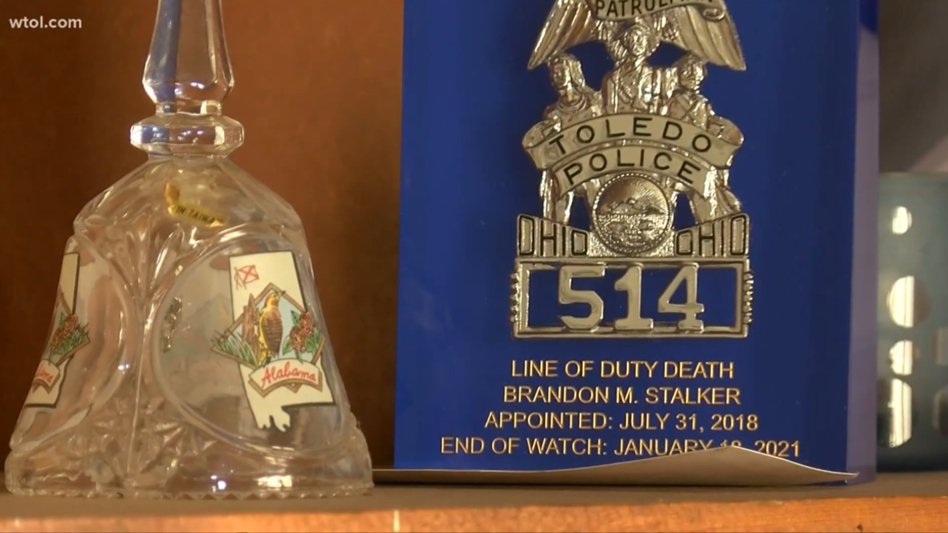 Toledo police Officer Brandon Stalker killed in line of duty | wkyc.com