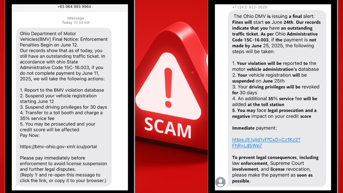 Did you get a text message for an unpaid traffic ticket? It's a scam. | wkyc.com