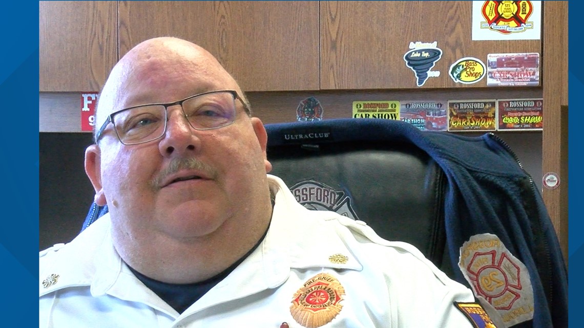 Rossford Chief Josh Drouard hanging up helmet after 37 years | wkyc.com