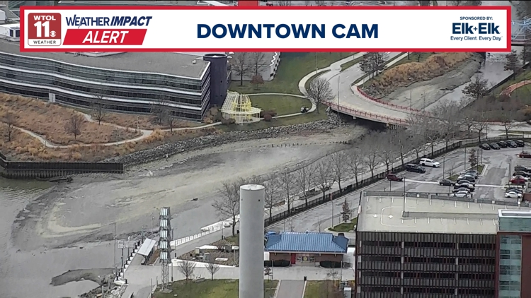 What is a seiche? High wind speeds expose lake bed in northwest Ohio ...