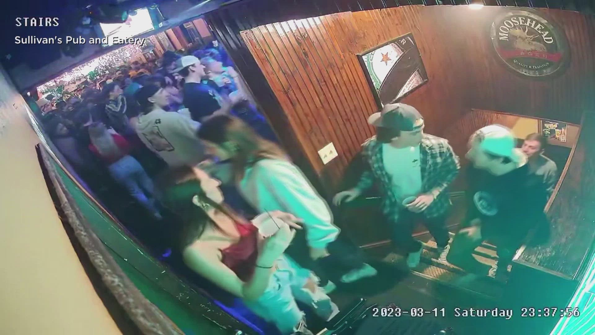 Carson Briere charged for pushing empty wheelchair down stairs | wkyc.com