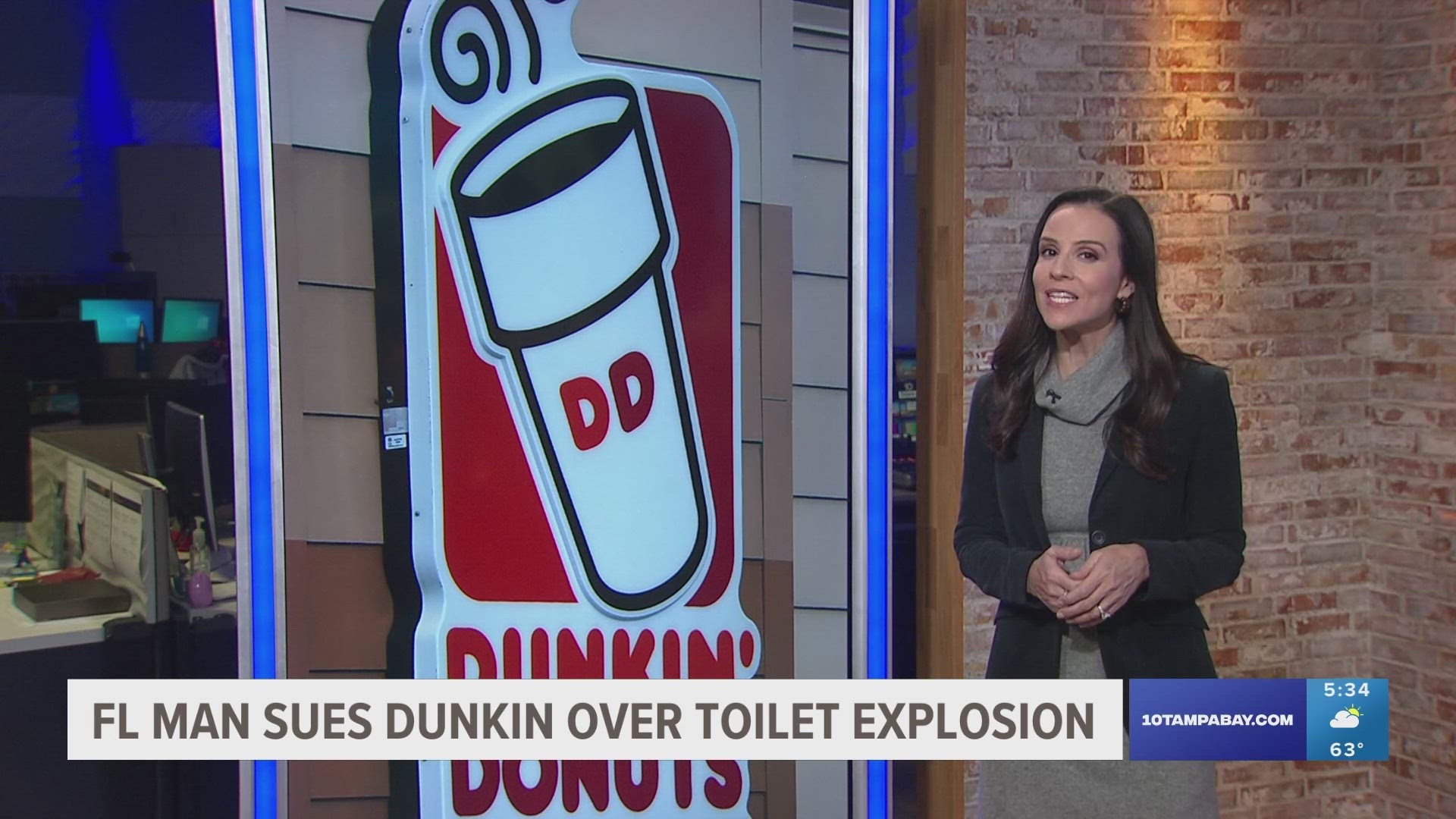 Toilet explodes at Florida Dunkin' | wkyc.com