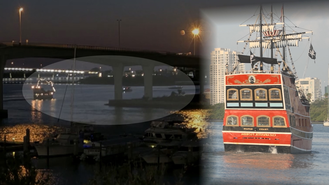 Pirate ship spots Clearwater ferry crash, crew helps survivors | wkyc.com