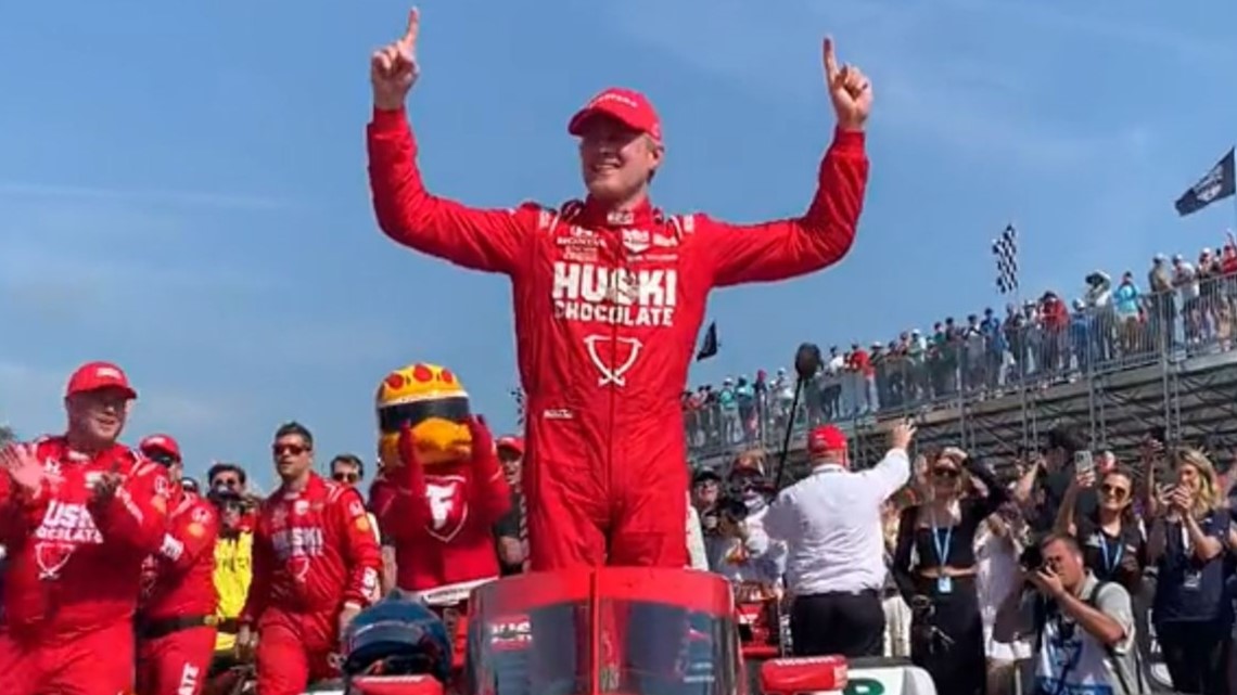 Marcus Ericsson wins IndyCar season-opening race | wkyc.com