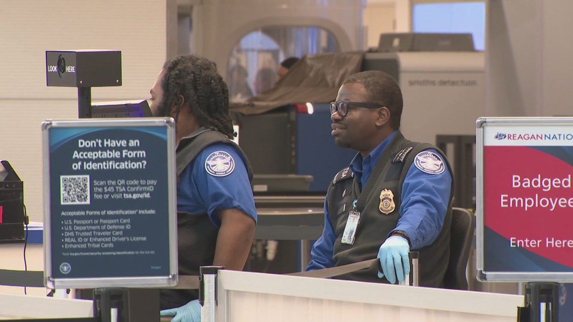 TSA employees work without pay as partial government shutdown hits DHS ...