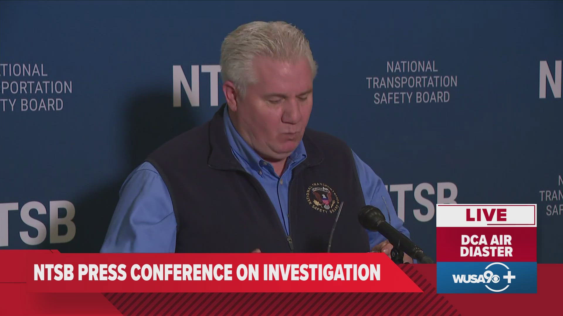 NTSB briefing on DCA crash | Feb. 1, 2025 | wkyc.com