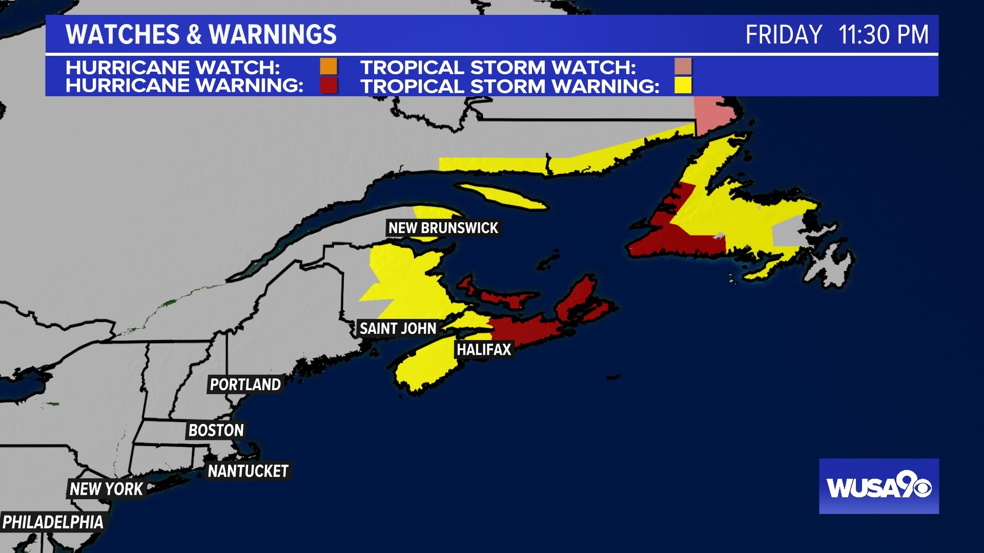 Hurricane Fiona storm track through warm Atlantic waters | wkyc.com
