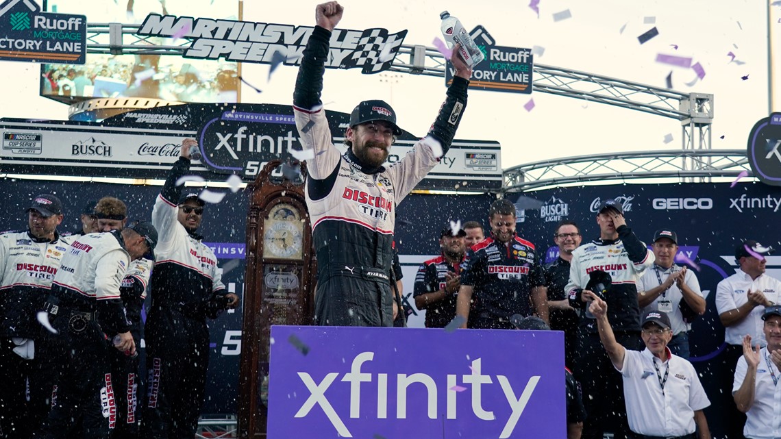 Blaney wins Martinsville and will race for 1st Cup title in NASCAR’s ...