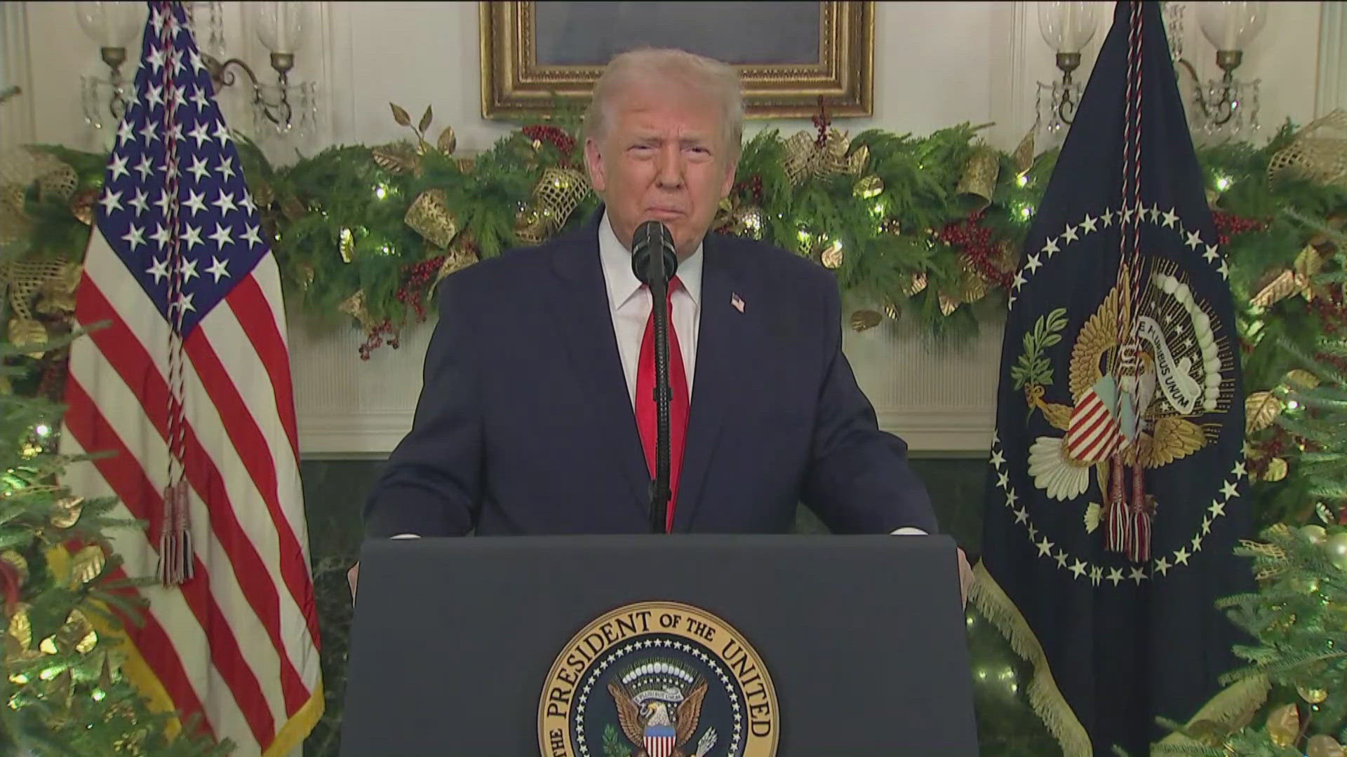 'We just needed a new president,' Trump White House speech tonight ...