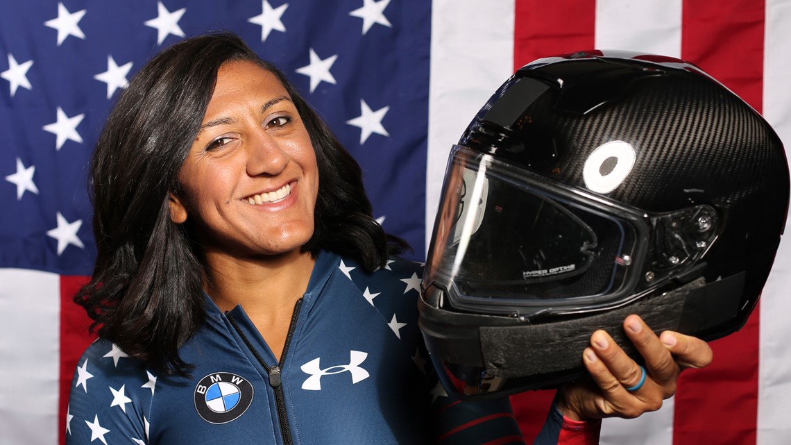 Elana Meyers Taylor | Team USA Closing Ceremony flag bearer | wkyc.com