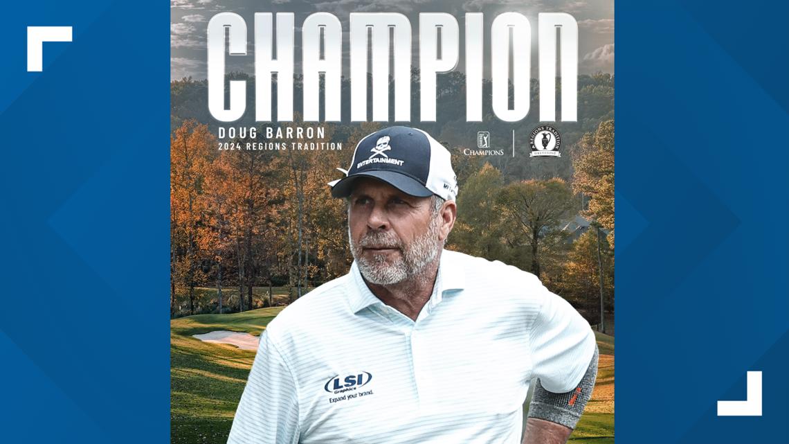 Doug Barron claims first PGA Tour Champions major with bogey-free ...