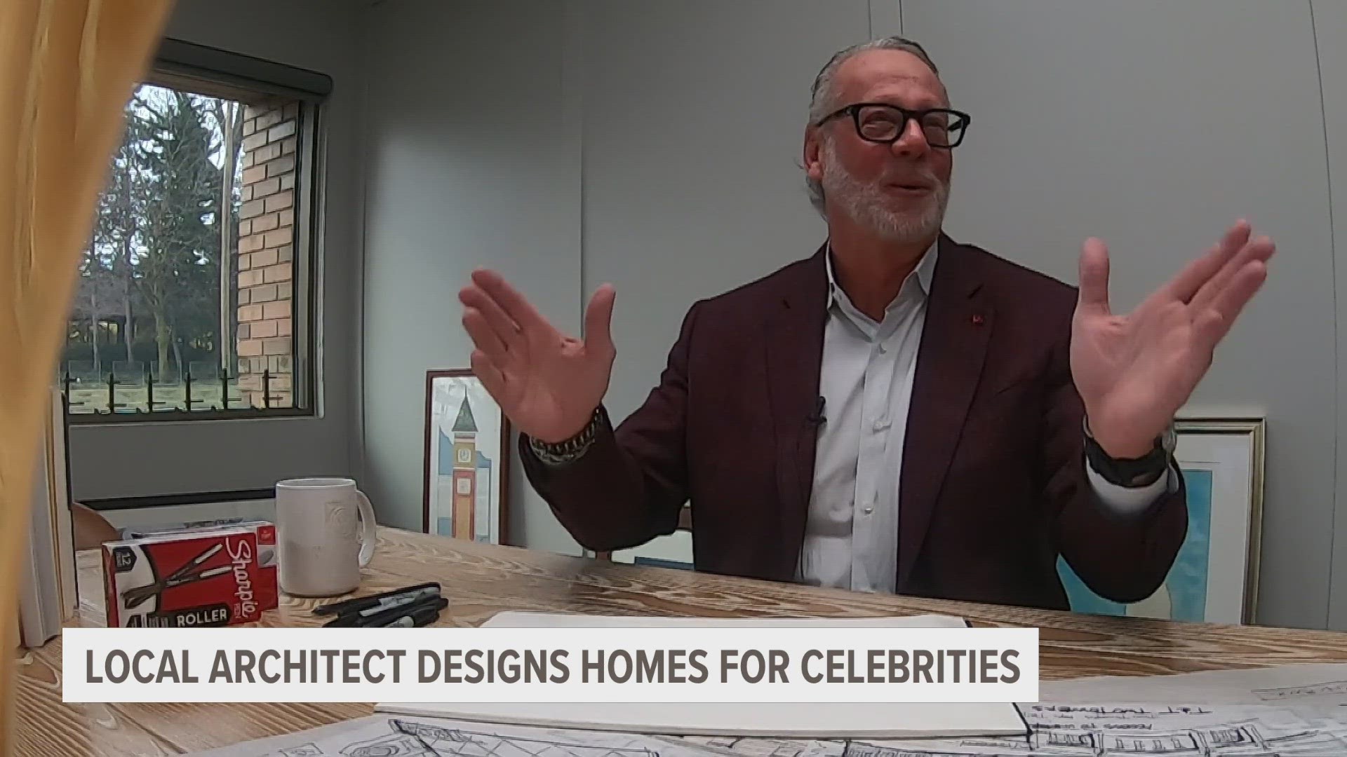 Grand Rapids architect designs hypothetical home for celebrities | wkyc.com