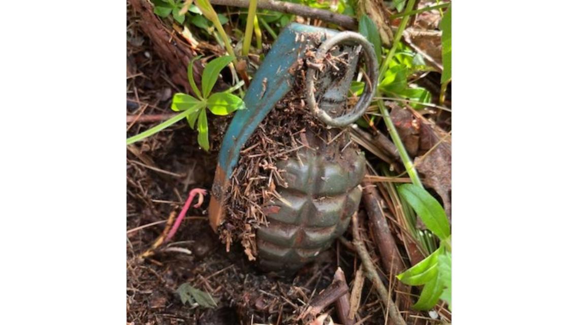 Van Buren County man finds live grenade while doing his yard work ...