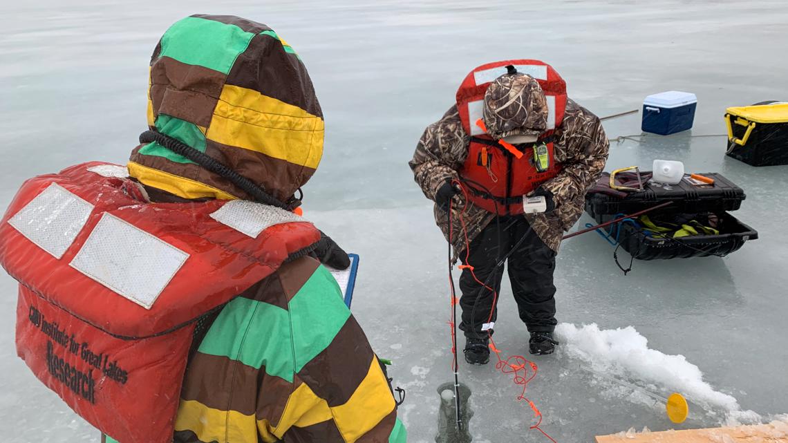 Scientists look under Great Lakes' ice, gather samples and data | wkyc.com